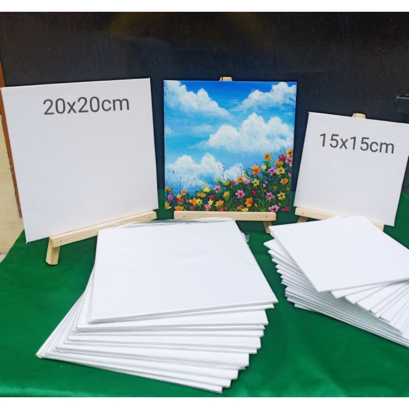 Jual BN - Bino Canvas Board 20x20cm - 15x15cm / Kanvas Panel 20x20cm ...