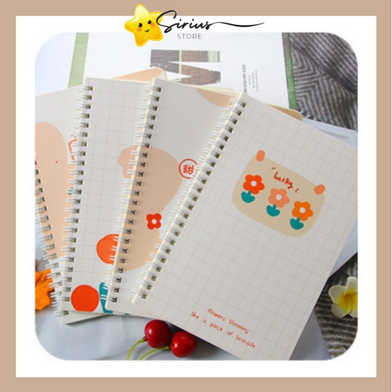 Jual 60 Lembar Buku Tulis A5 Spiral Notebook Aesthetic Estetik Journal ...