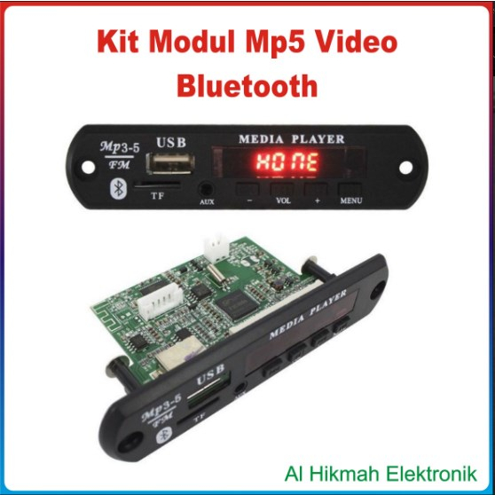 Jual Kit Modul Mp5 Bluetooth Video Flash Screen 12 Volt | Shopee Indonesia
