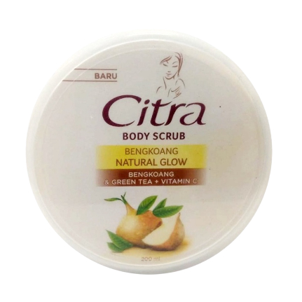 Jual [NEW] Citra Body Scrub Bengkoang Natural Glow 200ml | Shopee Indonesia