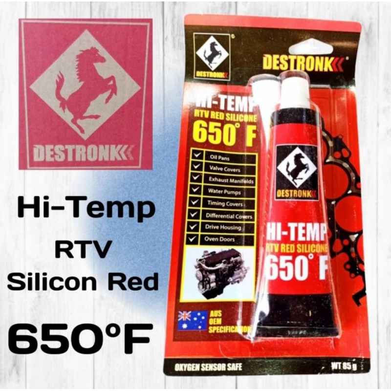 Jual Lem Silicon Red RTV Lem Gasket Tahan Panas | Shopee Indonesia
