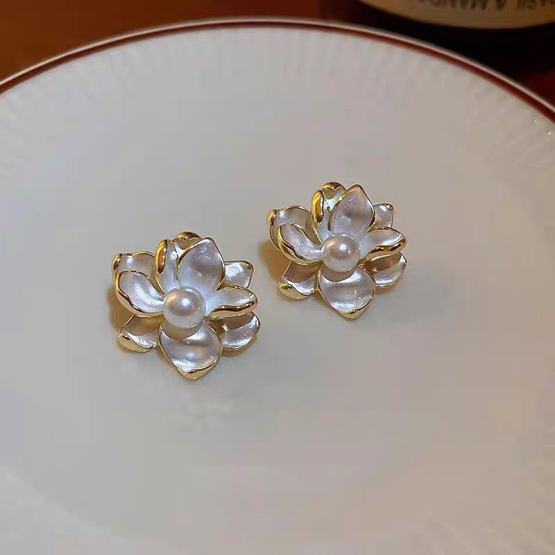 Jual 1 Pasang Anting Tusuk Motif Bunga Gaya Korea untuk Wanita / Anting ...