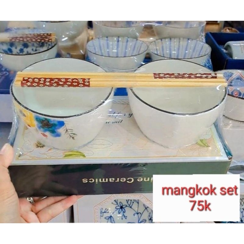 Jual mangkok set Japan/ bowl set/ hampers mangkok set isi2/mangkok set ...