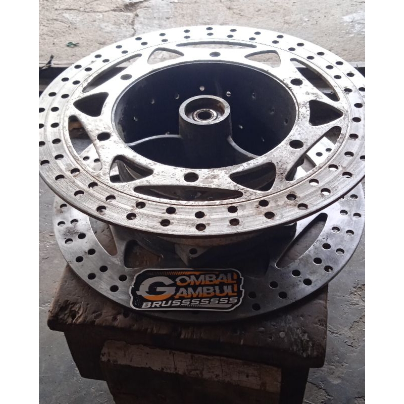 Jual tromol ninja dobel disc , disc lebar . kondisi bekas ...