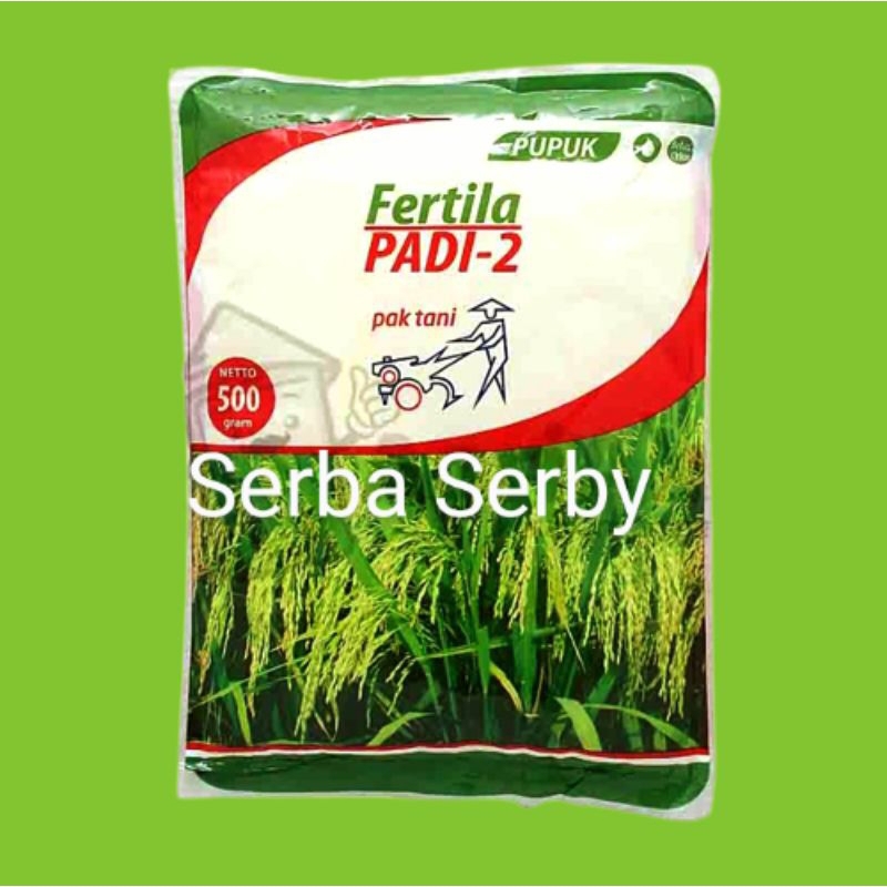 Jual Pupuk Pak Tani Fertila Padi-2 500 gr Untuk Tanaman 100%Ori Serba ...