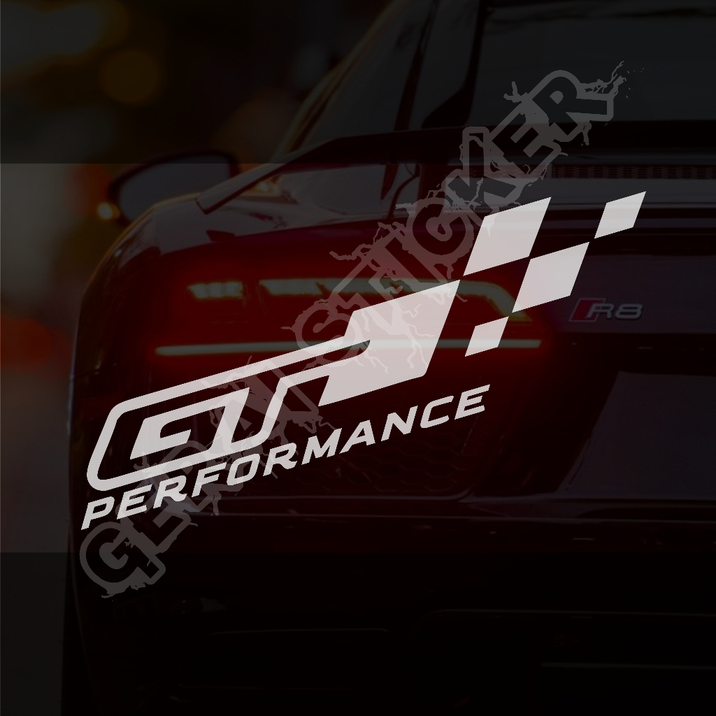 Jual stiker cutting GT PERFORMANCE stiker murah viral keren sticker ...