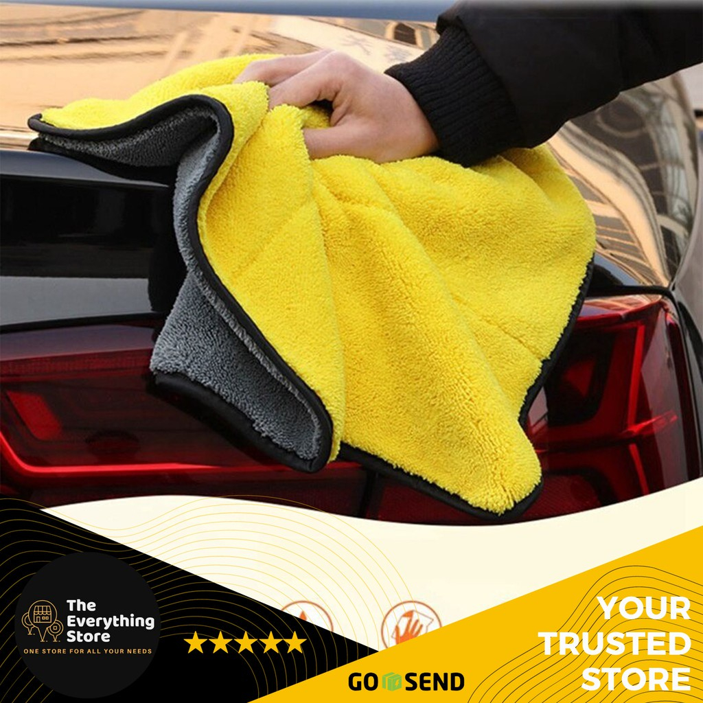 Jual Lap Microfiber/Mobil/Motor/Towel/Tebal/Premium Ukuran 30x30 ...