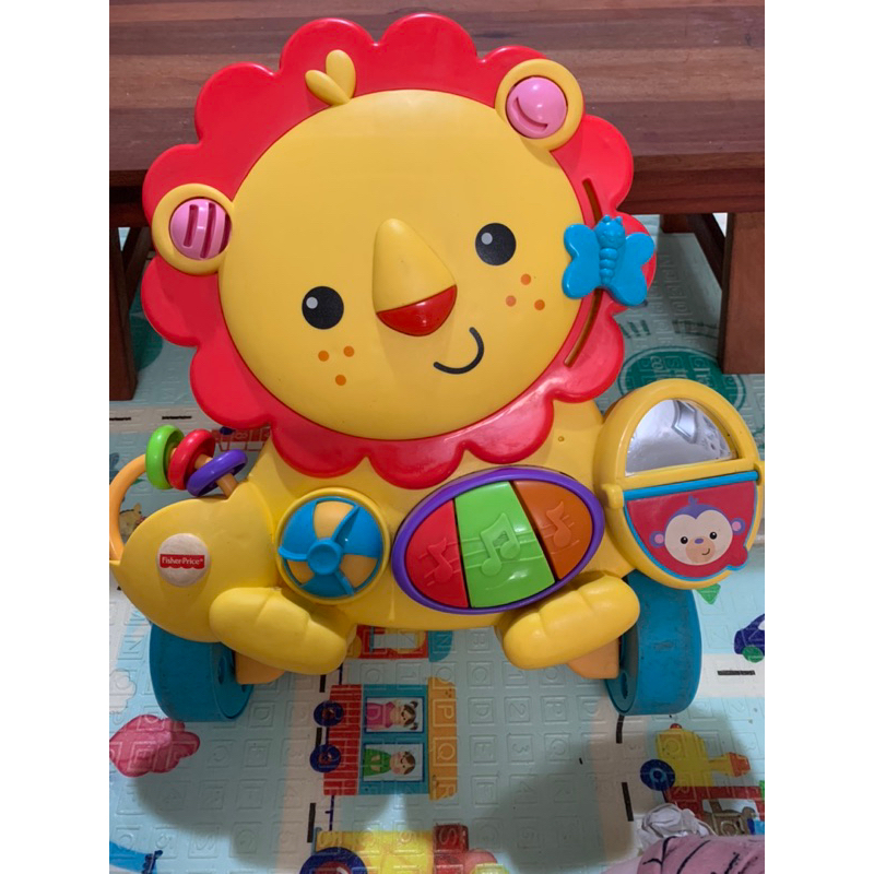 Jual Fisher Price Musical Lion Walker Original | Shopee Indonesia