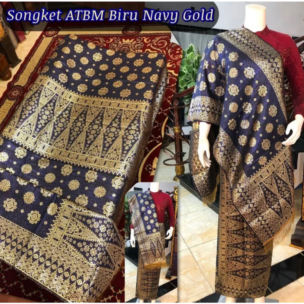 Jual REAL PICT!!! Songket Palembang Tenun ATBM (Alat Tenun Bukan Mesin ...