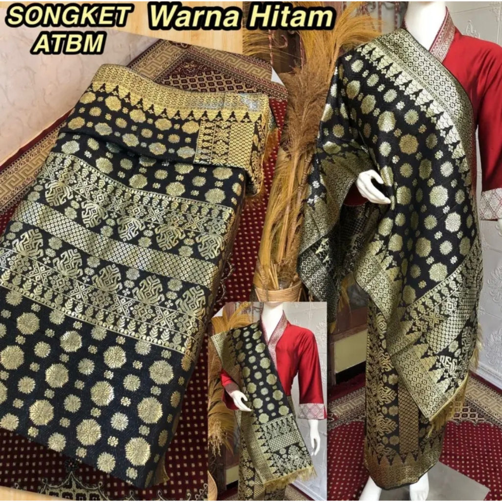 Jual REAL PICT!!! Songket Palembang Tenun ATBM (Alat Tenun Bukan Mesin ...
