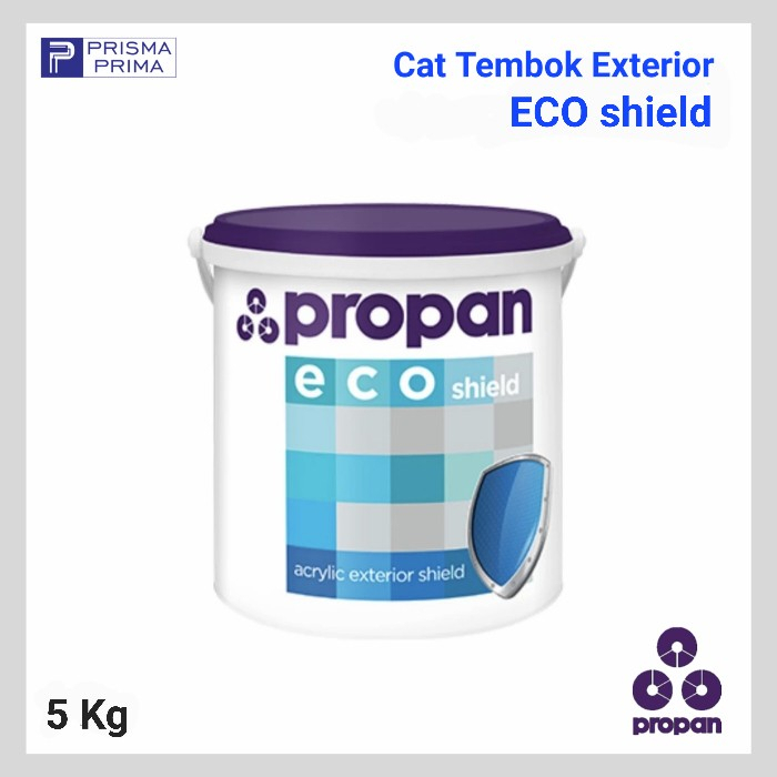 Jual Cat Tembok Luar Exterior ECO Shield Propan Wall Paint 5 Kg ...