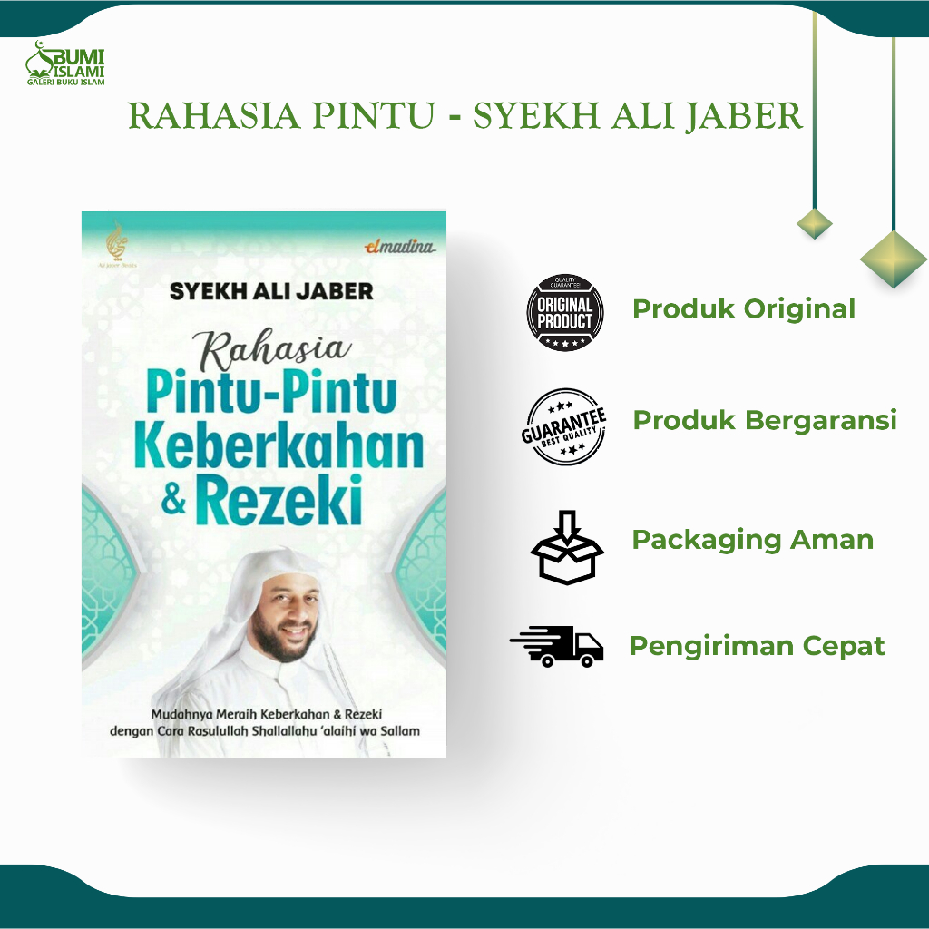 Jual Buku Agama - Rahasia Pintu-Pintu Keberkahan & Rezeki - Syekh Ali ...