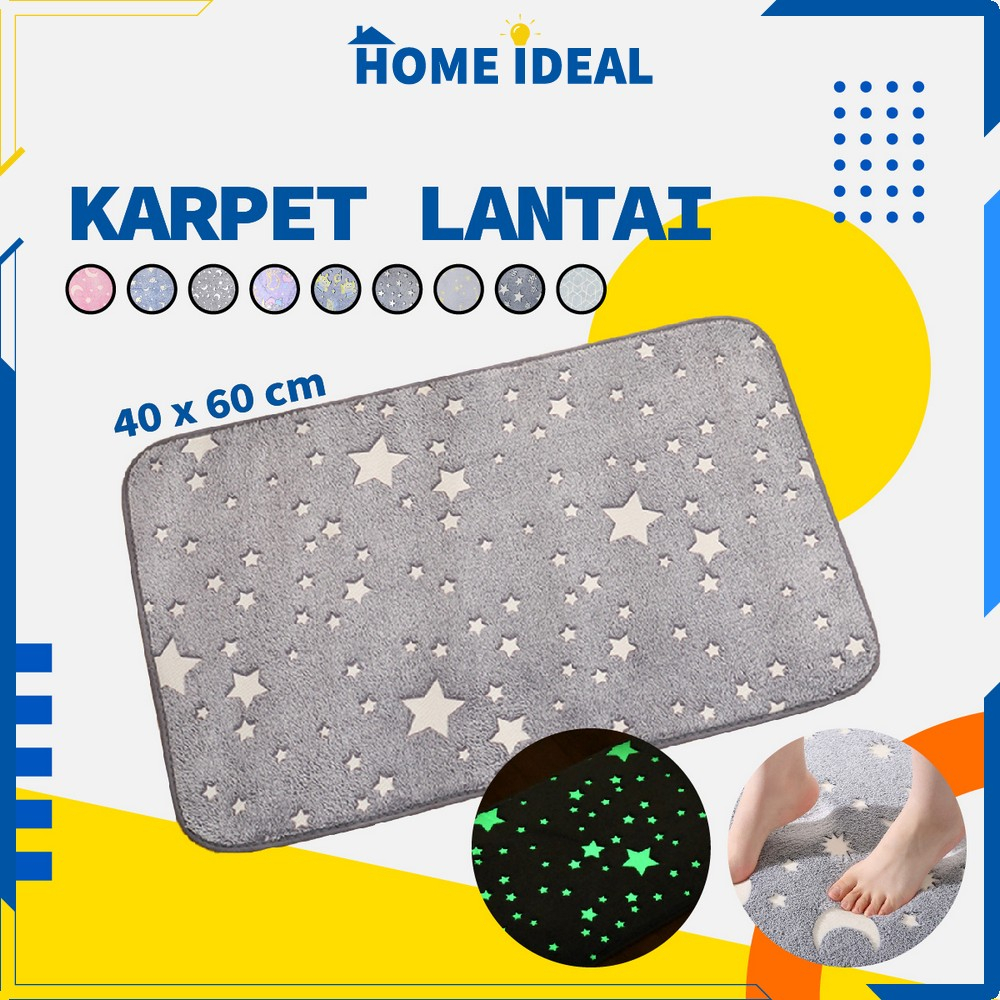 Jual Alas Lantai Kamar Tidur Karakter Ukuran 40x60cm Dekorasi Ruangan ...