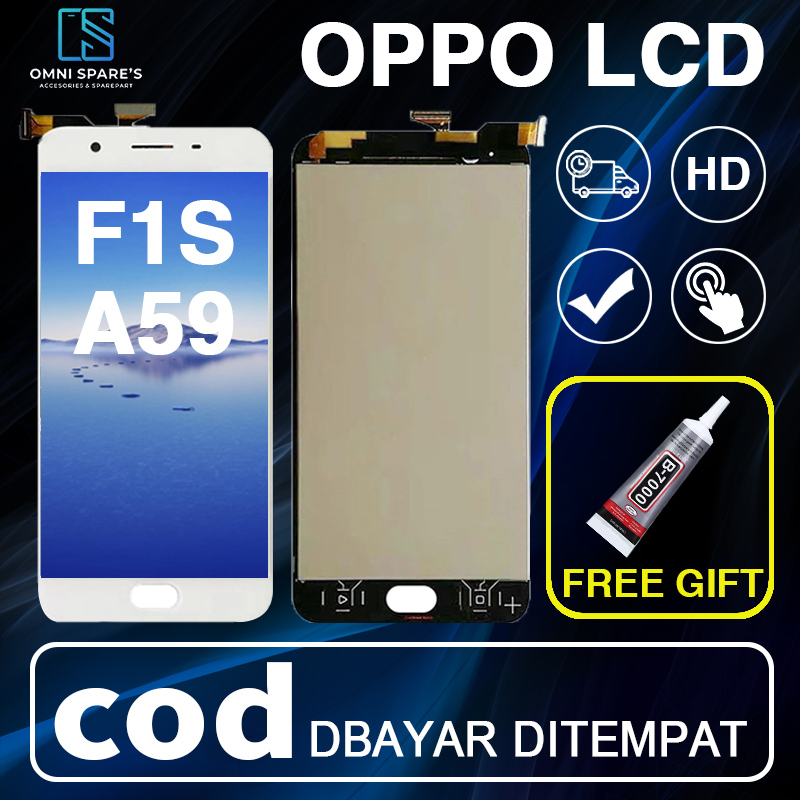 Jual 【ORIGINAL】LCD OPPO F1S A59 Fullset Original Layar hp Touchscreen ...