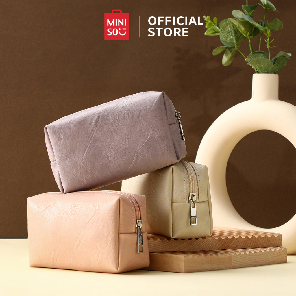 Jual MINISO Tas Kosmetik Cosmetic Bag Makeup Bags Rectangular Dan ...