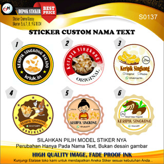Jual Stiker KERIPIK SINGKONG | Shopee Indonesia