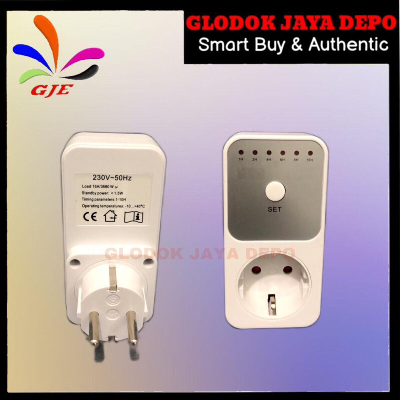 Jual STOP KONTAK TIMER LISTRIK OTOMATIS PROGRAM 10JAM | Shopee Indonesia