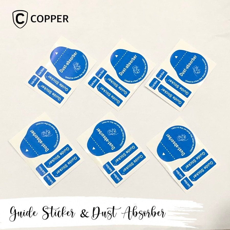 Jual Copper - Dust Absorber | Sticker Anti Debu (Stiker Pembersih Layar ...