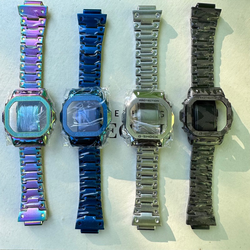 Jual bnb metal dw 5600 bezel dw-5600 metal dan strap stainless dw5600 ...