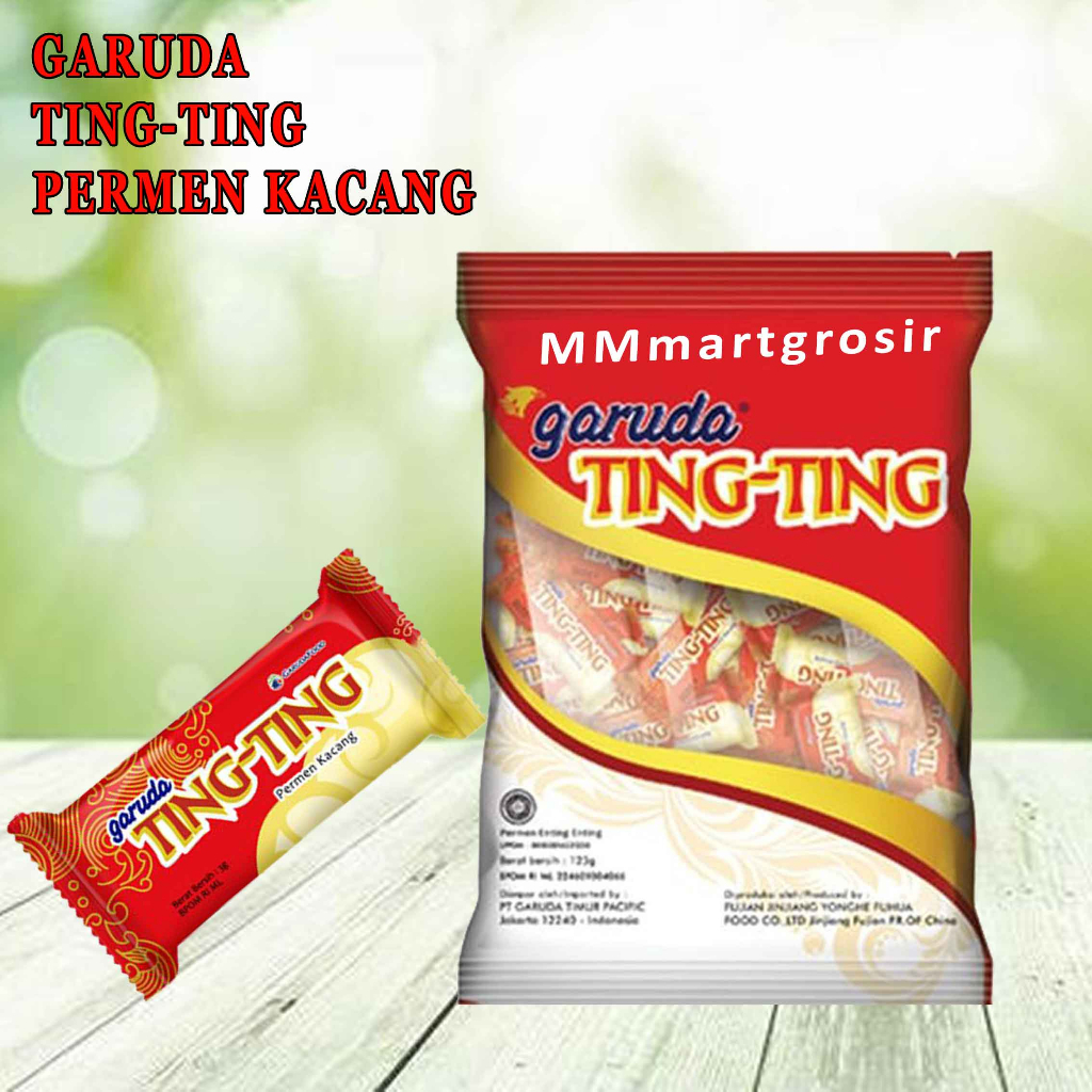 Jual Permen Garuda Ting-Ting / Permen Kacang / Permen Gula Rasa Kacang ...