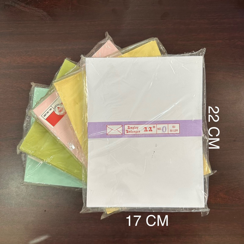 Jual Amplop Undangan Linen (17 x 22 cm) / 1/2 A4 | Shopee Indonesia