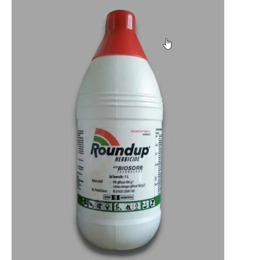 Jual HERBISIDA ROUND UP BIOSORB 486SL PEMBASMI RUMPUT 1 Liter | Shopee ...