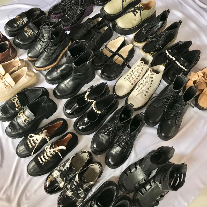 Jual SEPATU VINTAGE LOAFERS BOOTS OXFORD DOCMART CLASSIC PANTOFEL ...