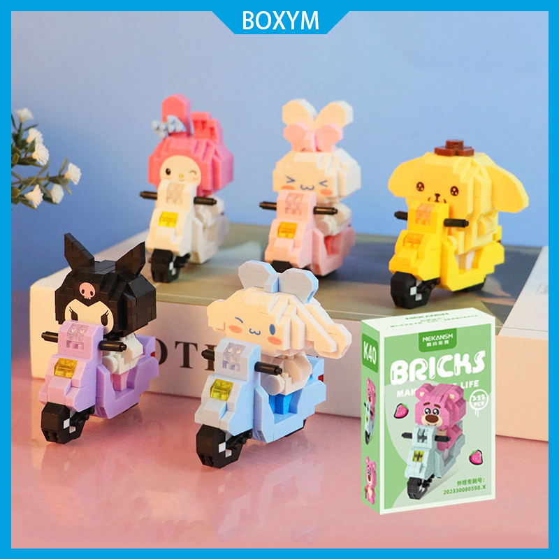 Jual Mainan Balok Susun Karakter Kartun Lucu Nano Block Mainan Edukasi ...