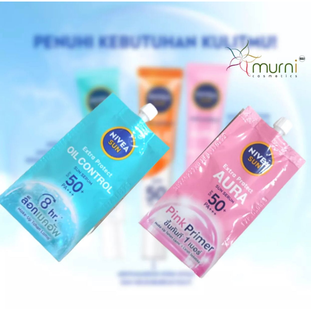 Jual NIVEA SUNSCREEN SERUM SPF 50+ PA+++ 7ML (SACHET) | Shopee Indonesia
