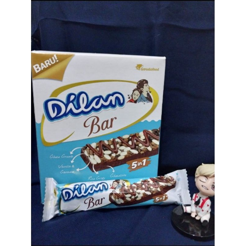 Jual WAFER SALUT RICE CRISPY COKLAT KARAMEL DILAN BAR GARUDA FOOD ...