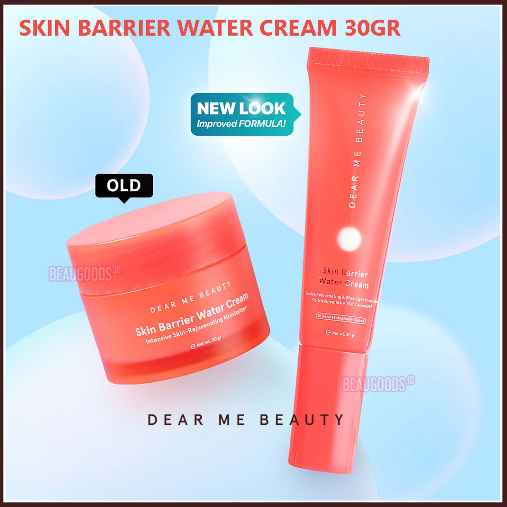 Jual DEAR ME BEAUTY Skin Barrier Water Cream - Improved Formula - BPOM ...