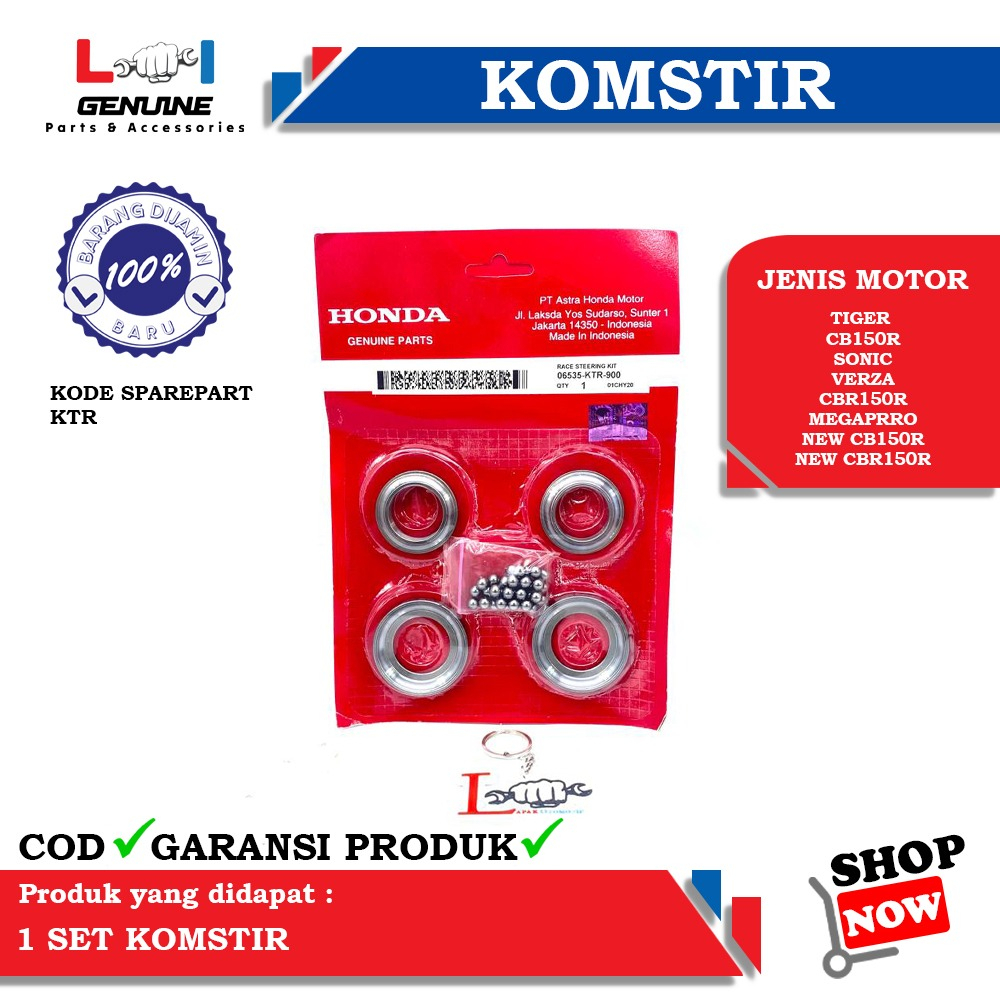 Jual -LOI- COMSTIR KOMSTIR HONDA ORIGINAL CBR150R, CB150R, TIGER ...