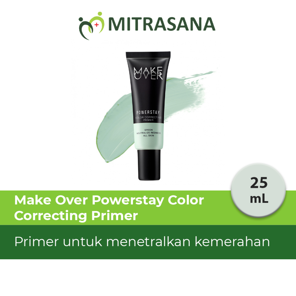 Jual MAKE OVER POWERSTAY Color Correcting Primer 25 ml - Makeup Primer ...