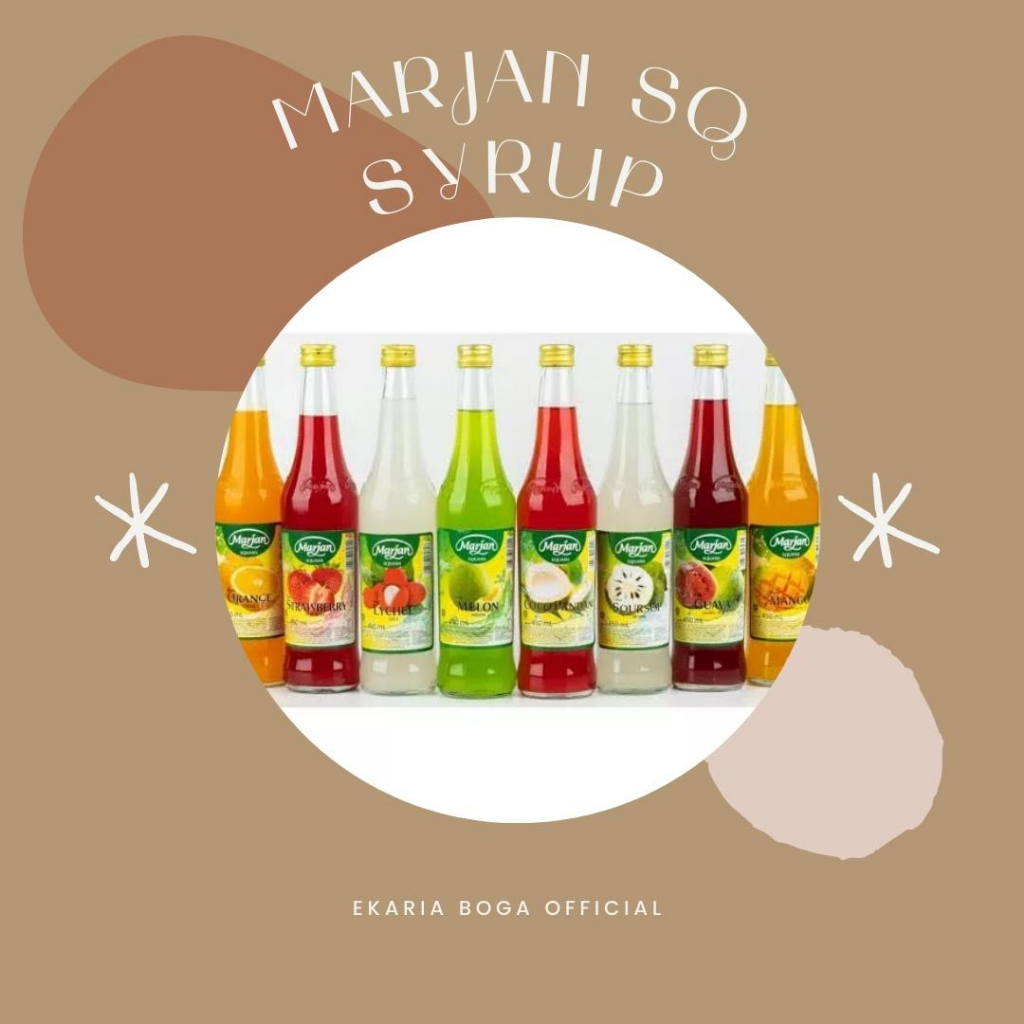 Jual SYRUP | MARJAN | MARJAN SQUASH | MARJAN SQ SYRUP 450ML | Shopee ...