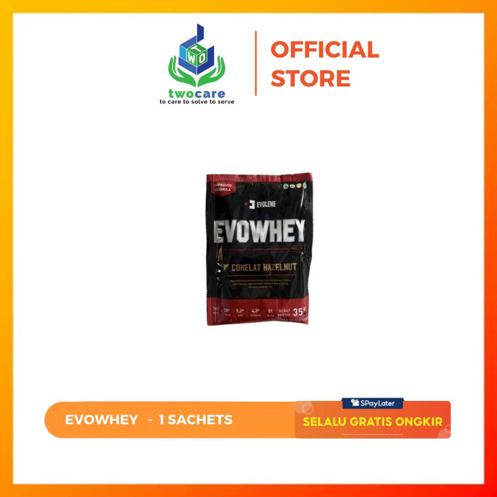 Jual Evolene Whey Protein Evowhey Evo Whey 1 Sachet Suplemen Pembentuk ...