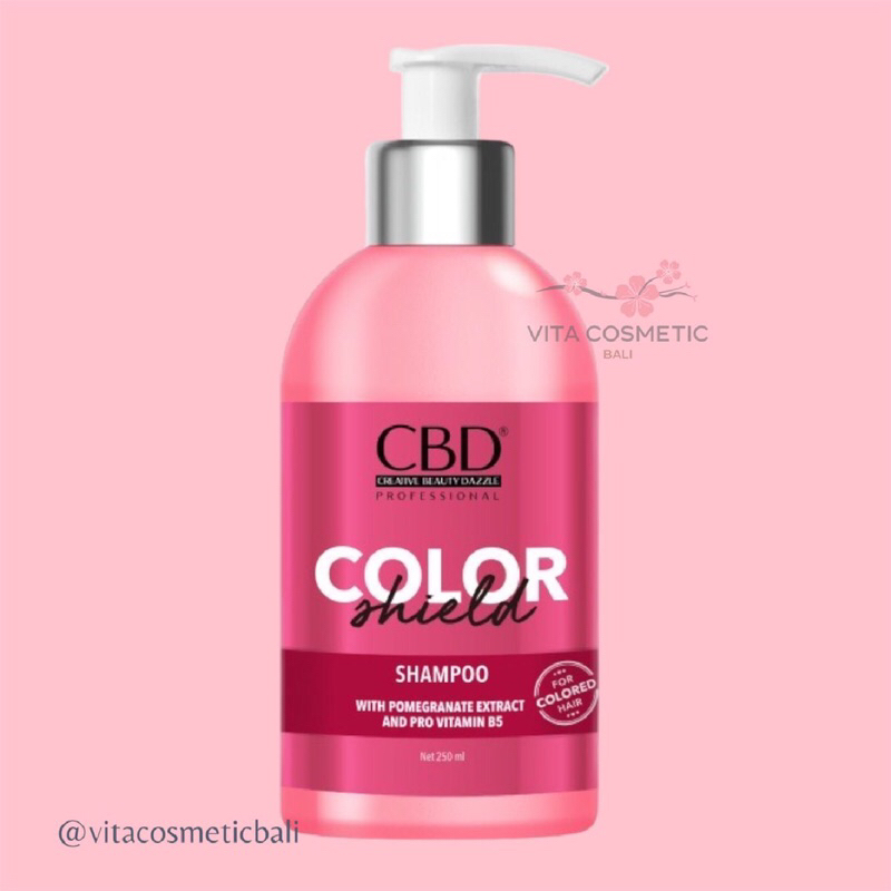 Jual CBD Color Shield Shampoo 250ml sampo rambut diwarnai semir abu ...