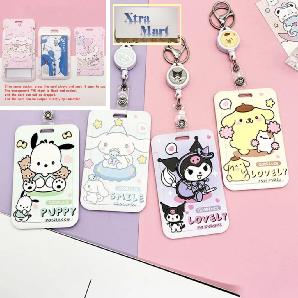 Jual XM - Gantungan Kartu Nama Name Tag Id Card Karakter Lucu | Shopee ...
