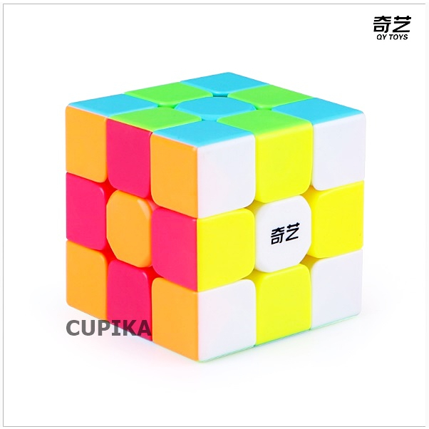 Jual Cube Puzzle 3x3 QiYi QY Warrior S Stikerless Magic cube | Shopee ...