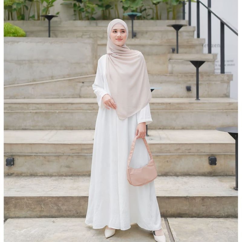 Jual Abaya polos premium/ Abaya Crincle/ Abaya Arab Saudi/ Abaya Turkey ...