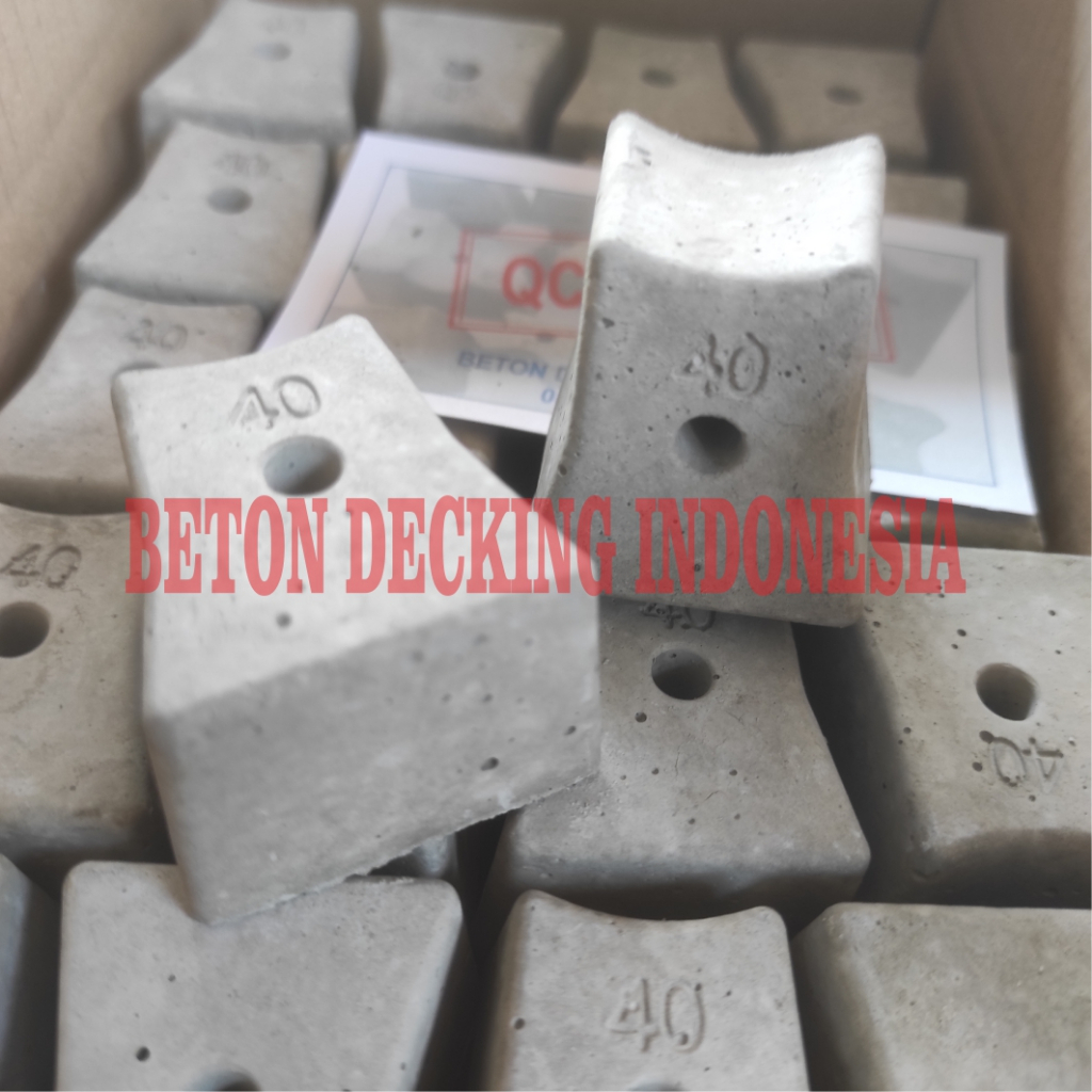 Jual Beton Decking siap pakai ukuran tunggal 40mm 4cm - Tahu beton box ...
