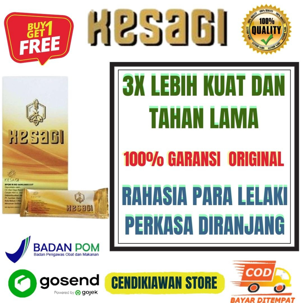 Jual Madu Kesagi Original 5 Sachet 100% Original Obat Kuat Pria Tahan ...