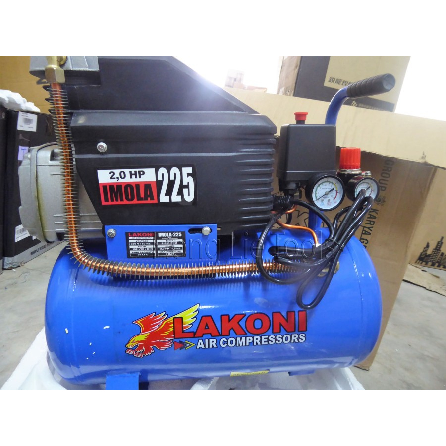 Jual Lakoni Imola 225 Kompresor Angin Listrik / Compressor 2HP | Shopee ...