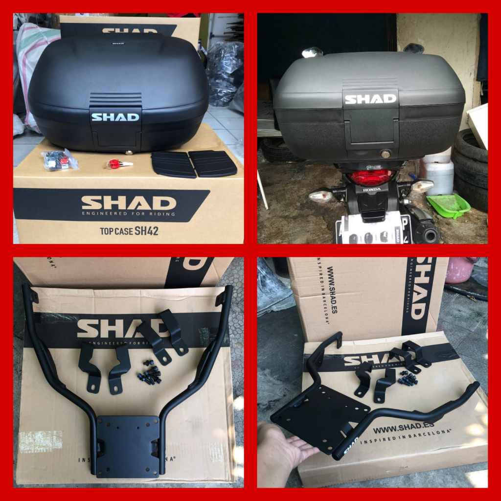 Jual BOX SH42 BRACKET TOP BOX HONDA ADV 160 BOX SH 42 SET BRAEKET BOX ...