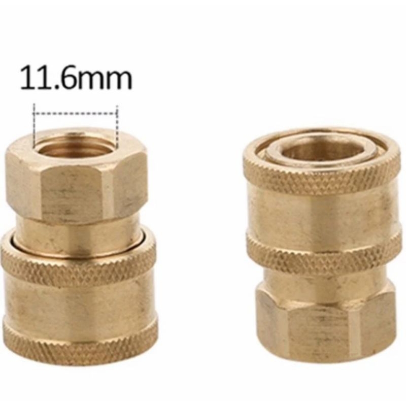 Jual quick release jet cleaner (1/4 female, G1/4 female thread | Shopee ...