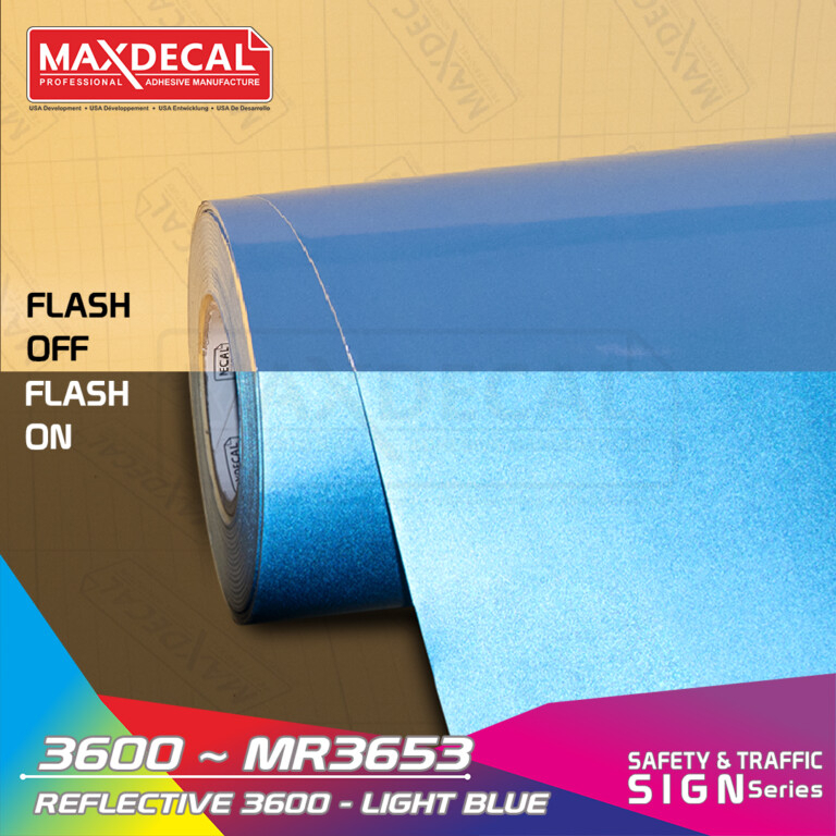 Jual Sticker Stiker Maxdecal Reflektif Reflective Scotchlite 3600 60cm ...