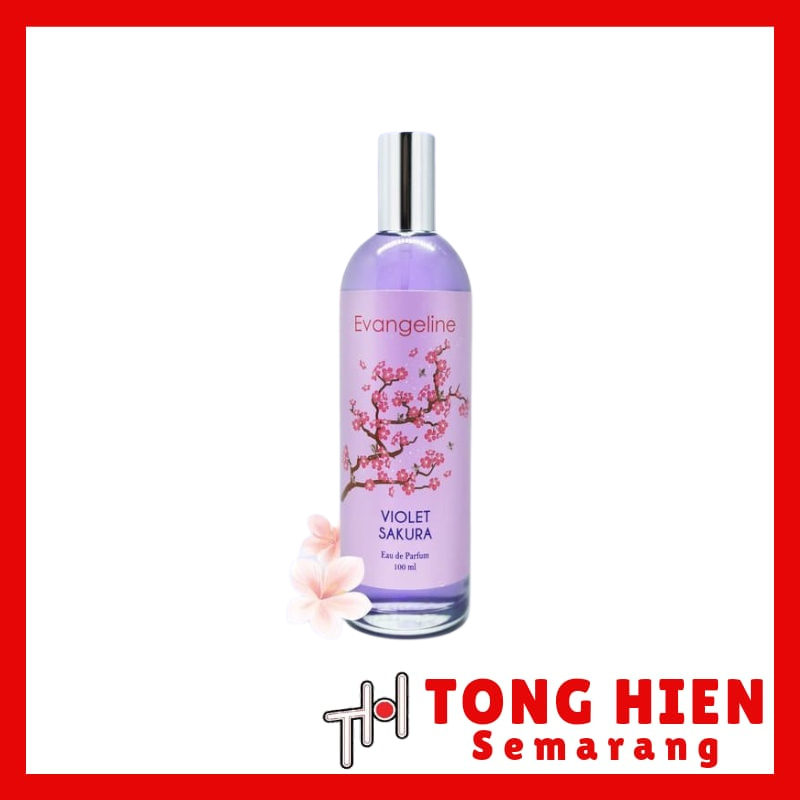 Jual EVANGELINE EDT VIOLET SAKURA 100ML | Shopee Indonesia