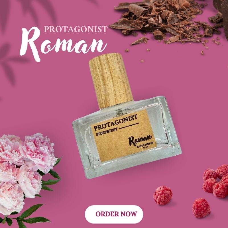 Jual ROMAN Protagonist Story Scent Parfum Wanita 25ml | Shopee Indonesia