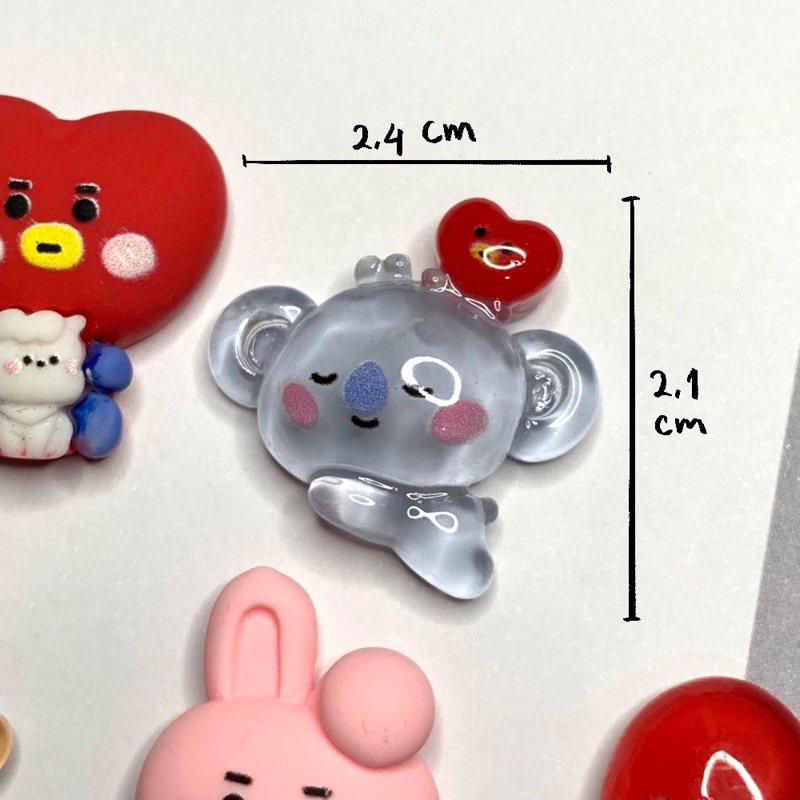 Jual BTS BT21 Clay Resin - DIY Item Charms / Jibbitz / Bros | Shopee ...