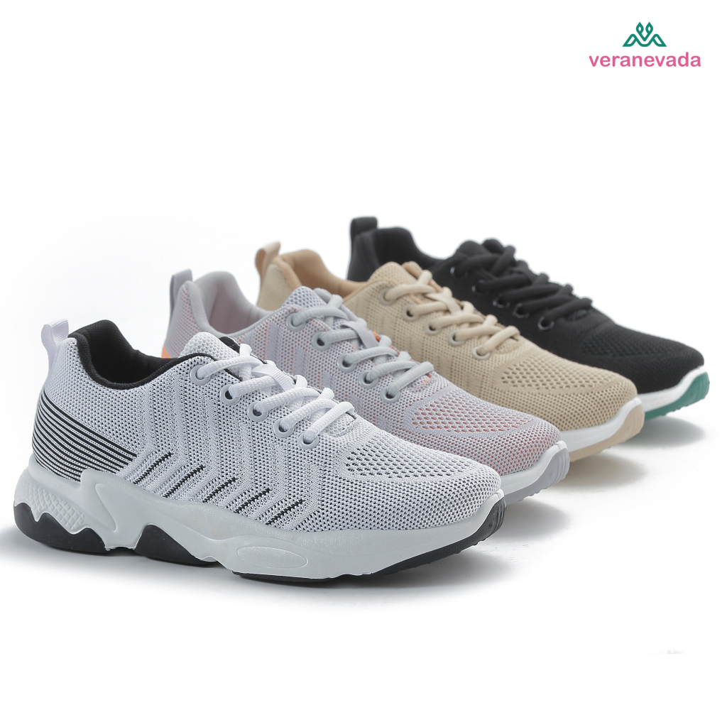 Jual Vera Nevada Sepatu Sneakers Wanita Sport Shoes A48 | Shopee Indonesia