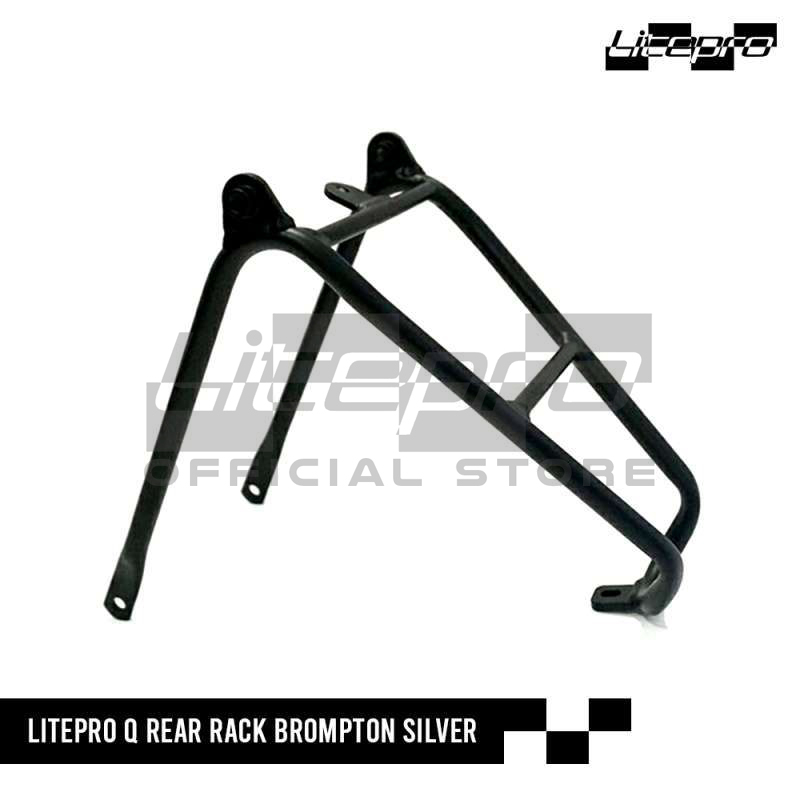 Jual LITEPRO Q REAR RACK BROMPTON | Shopee Indonesia